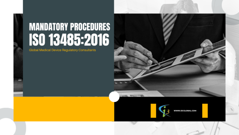 ISO 13485 Procedures, Clauses List & Mandatory Documents